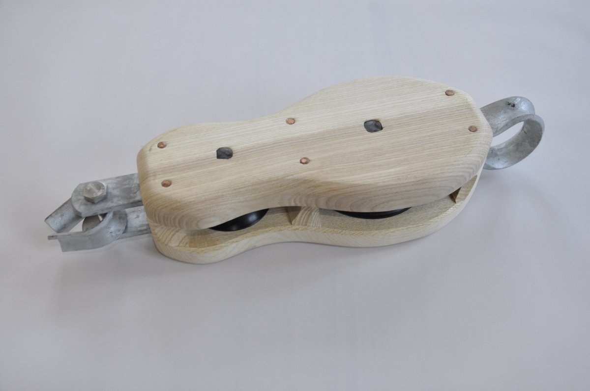 Fiddle Blocks - Premium Kiln-Dried Ash Wood, Copper Riveted & Stainless ...